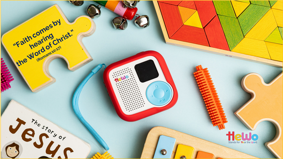 HeWo - The catholic audio player for children from 3 to 12!