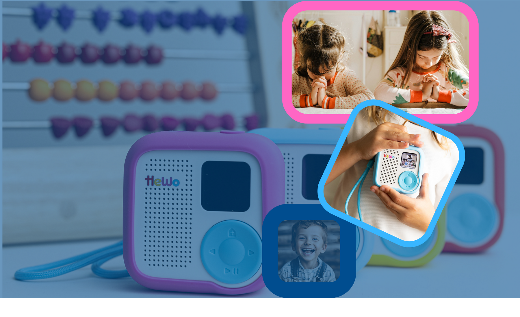 HeWo - The catholic audio player for children from 3 to 12!